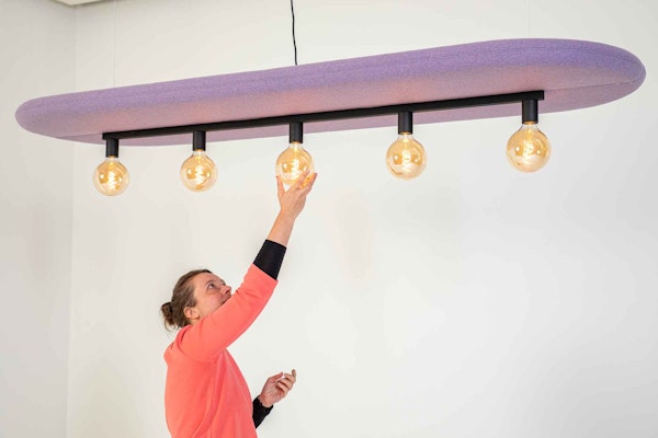 BuzziSol Retrofit, a versatile pendant lighting fixture | BuzziSpace
