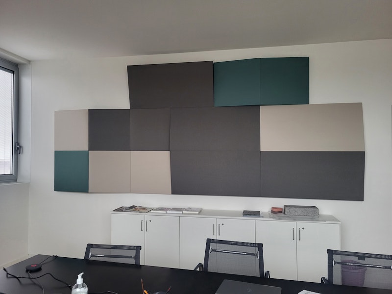BuzziBlox, wall mounted or ceiling pendant acoustic panel | BuzziSpace