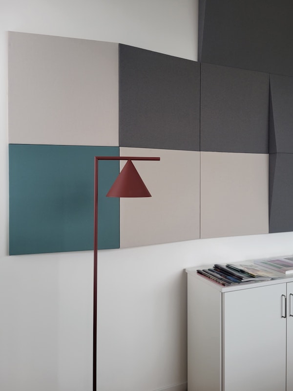 BuzziBlox, wall mounted or ceiling pendant acoustic panel | BuzziSpace
