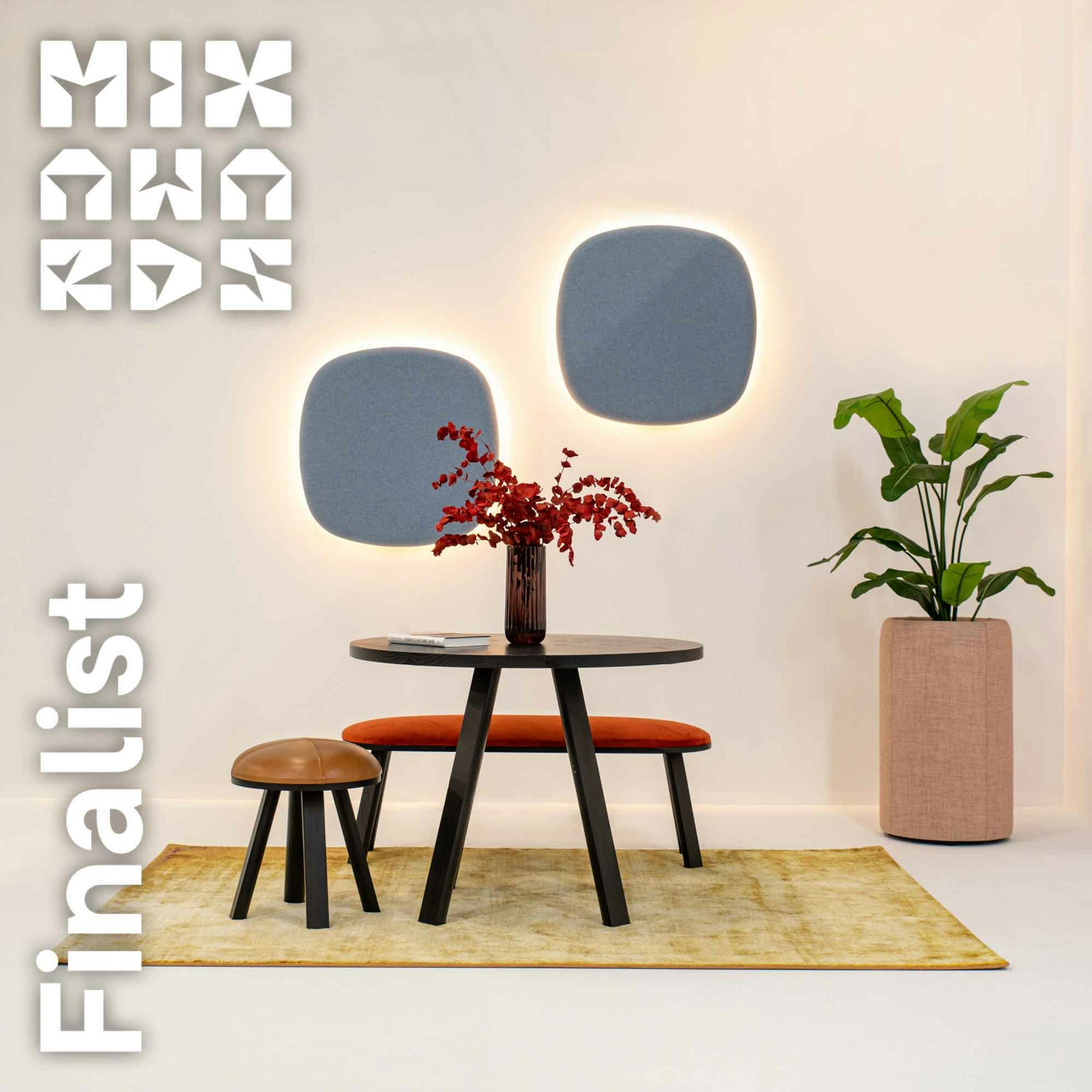 BuzziPebl Light Nominated for Mix Interiors Awards 2024 | BuzziSpace