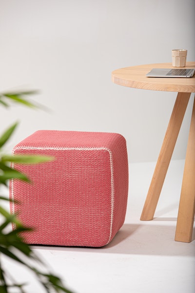 BuzziKnit Pouf Square, Fashion Meets Function | BuzziSpace