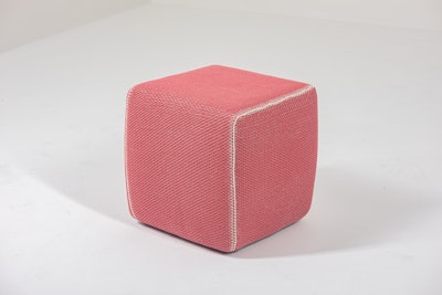 BuzziKnit Pouf Square, Fashion Meets Function | BuzziSpace