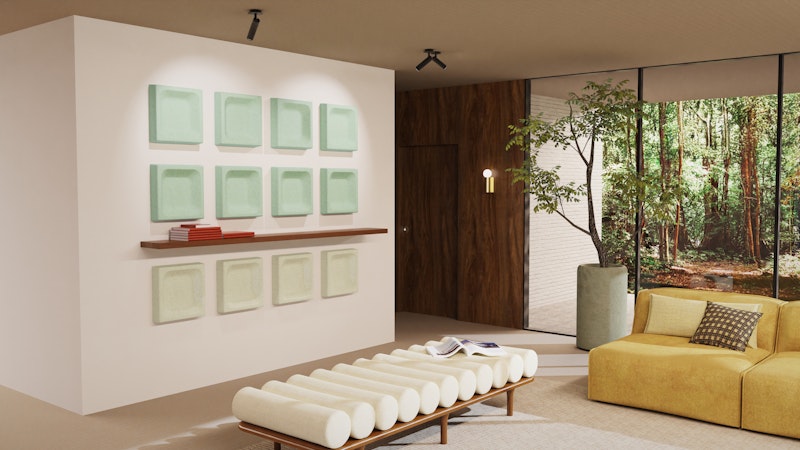 BuzziReForm, A fully biodegradable mycelium-based acoustic panel ...