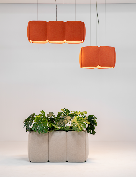 BuzziChicle Light, Acoustic Light Fixture with a Playful Twist | BuzziSpace