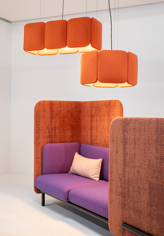 BuzziChicle Light, Acoustic Light Fixture with a Playful Twist | BuzziSpace