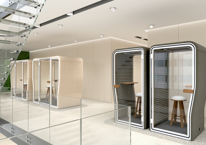 BuzziNest Booth, Your MeSpace for Focus & Calls | BuzziSpace