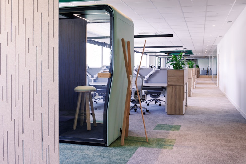 BuzziNest Booth, Your MeSpace for Focus & Calls | BuzziSpace