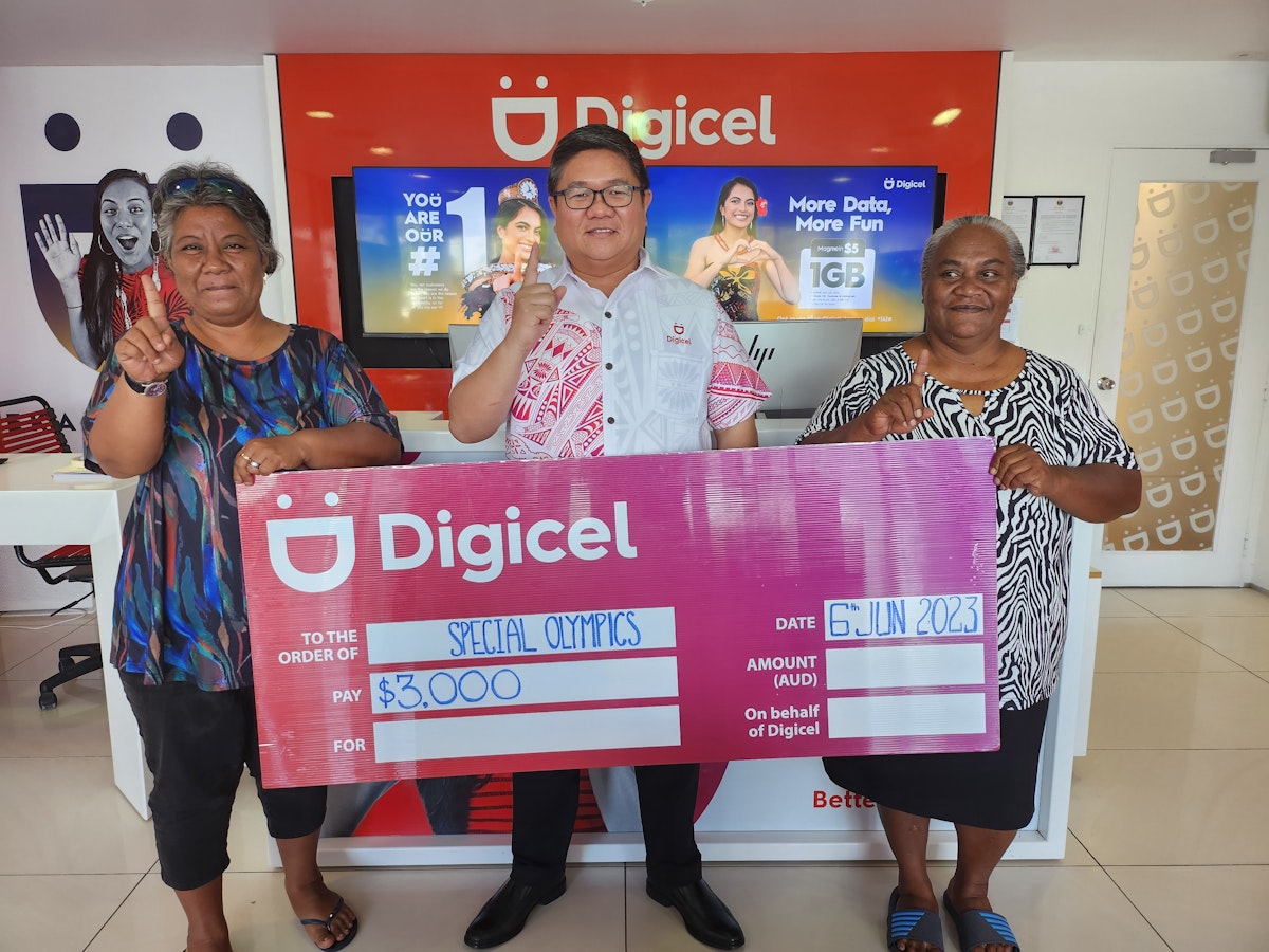 Digicel Nauru supports Special Olympics team for World Games