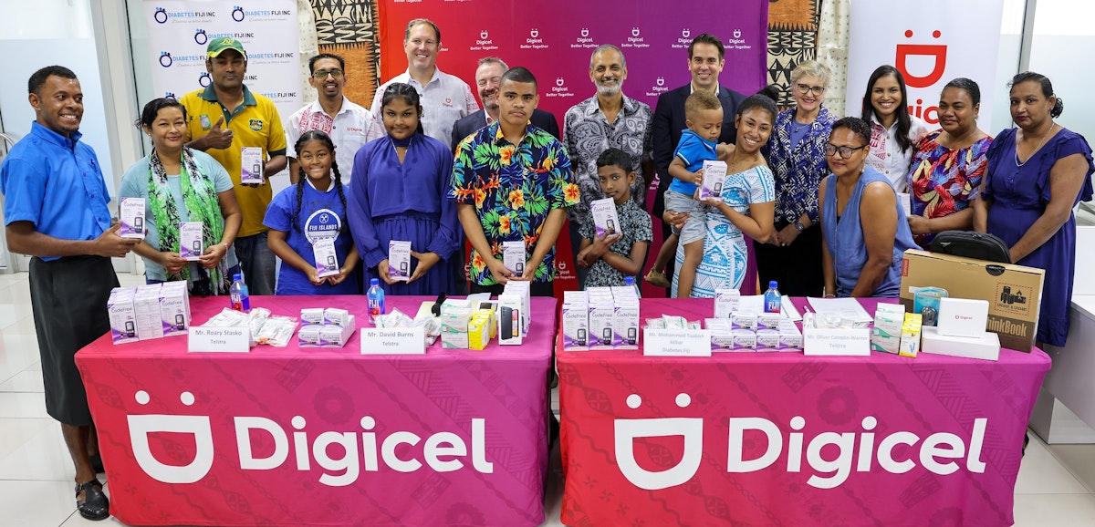 Digicel Fiji Provides Support to Diabetes Fiji