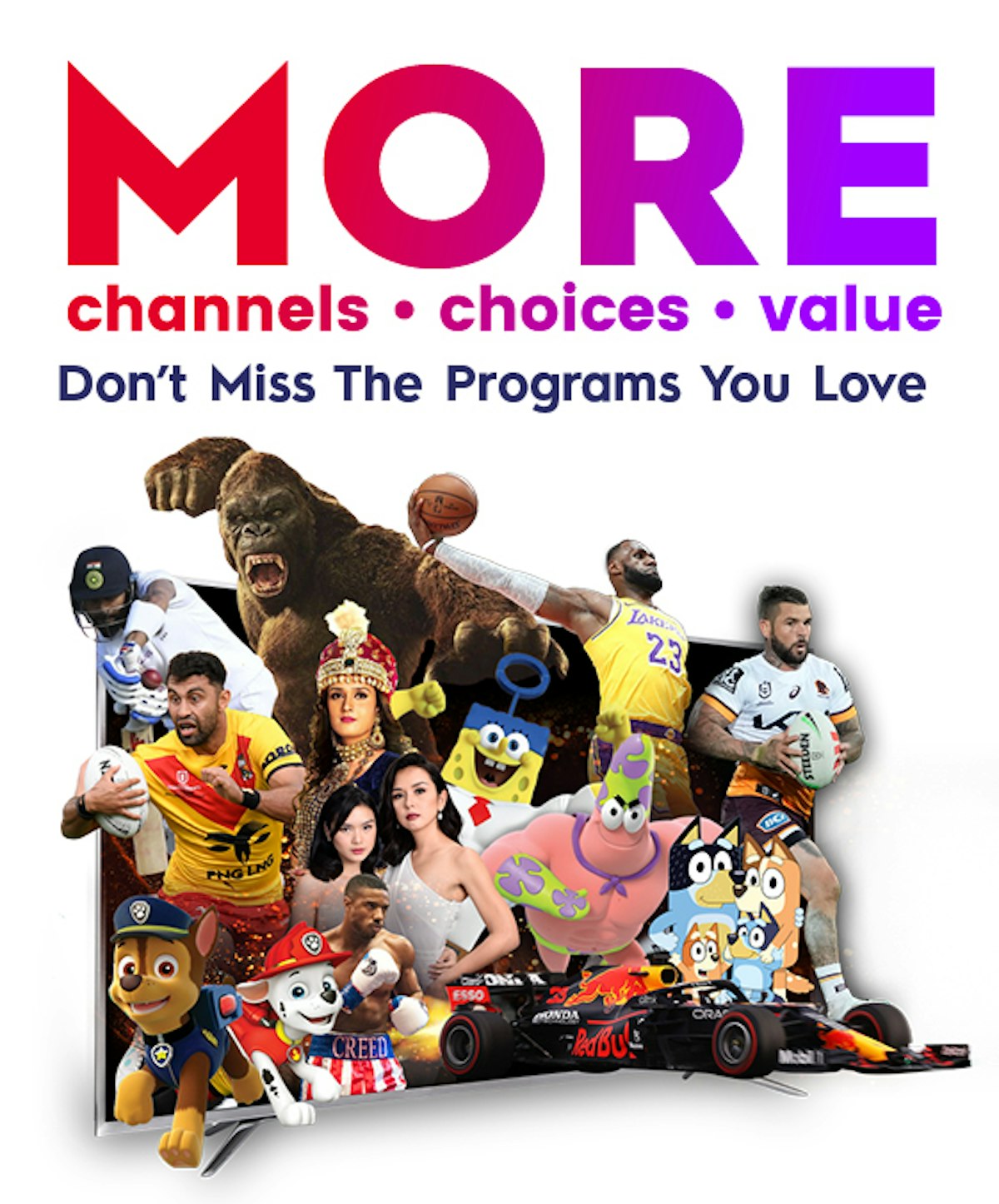 PG | Digicel TV Prepaid Plan