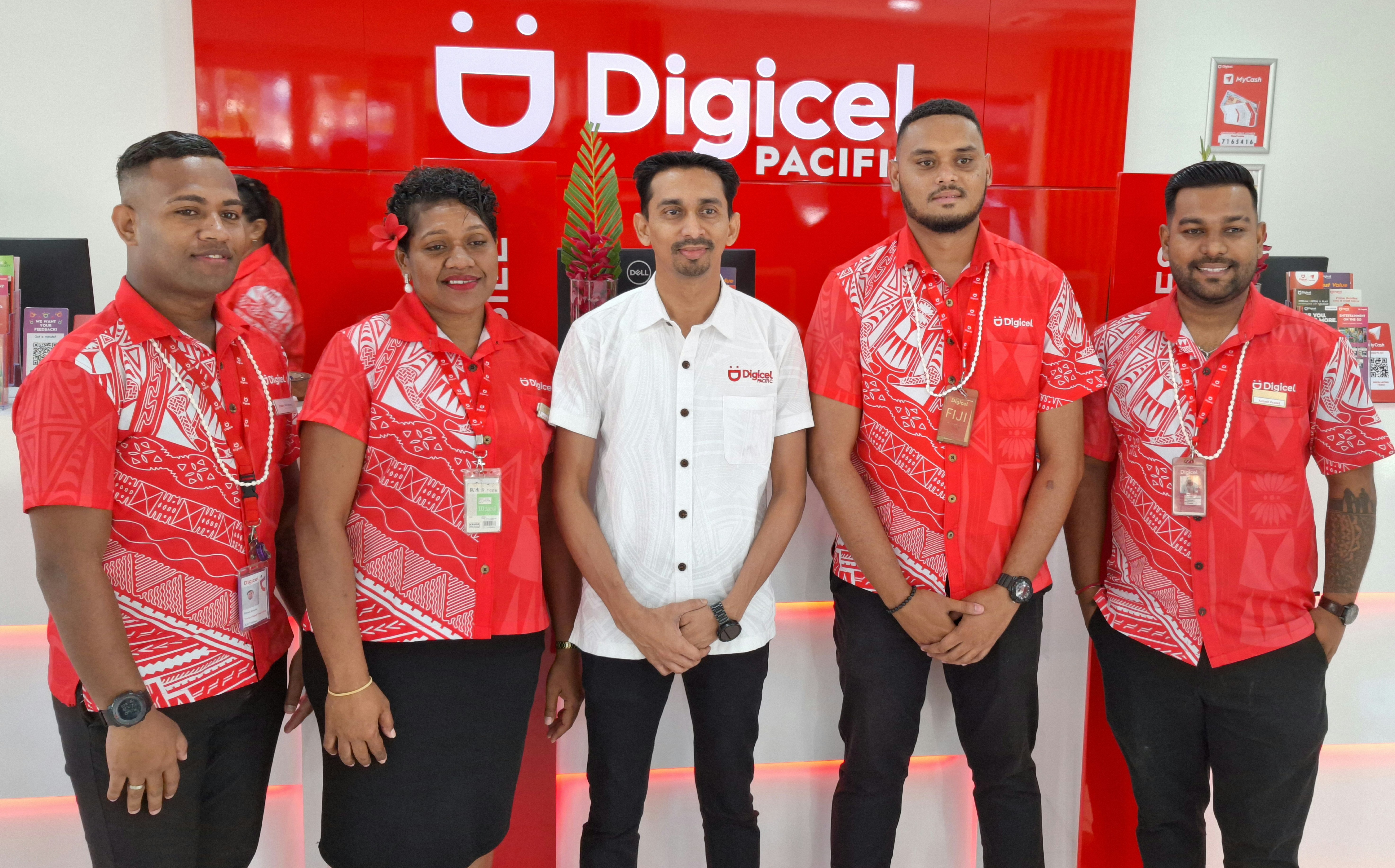 Digicel Fiji Logo
