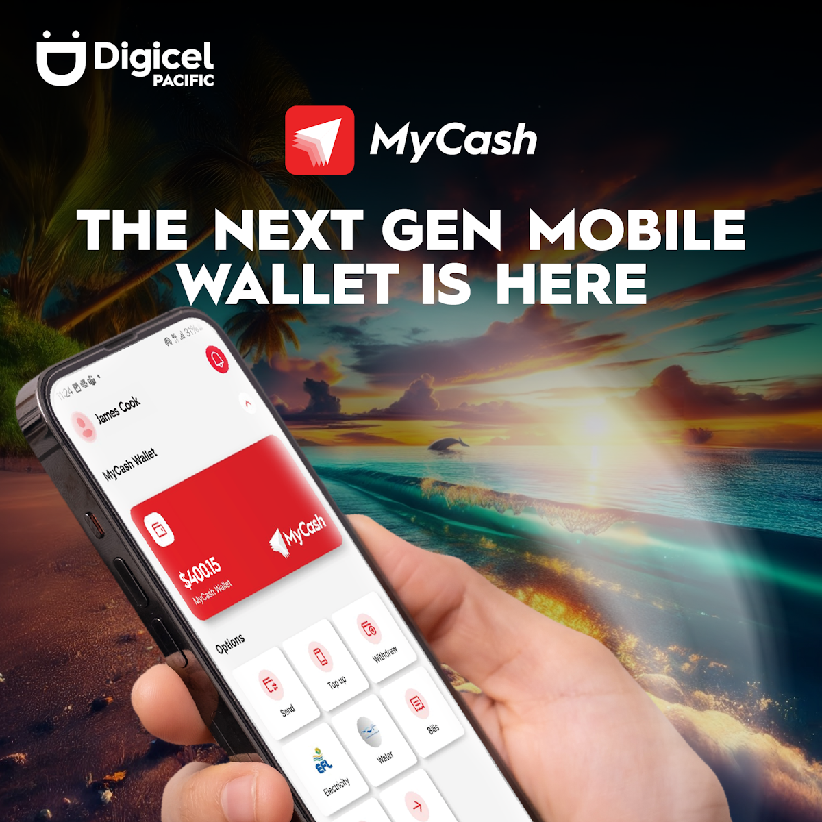 Digicel Pacific’s MyCash App gets a major upgrade | Digicel Samoa