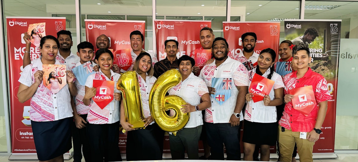 Digicel Fiji celebrates 16 years of connecting Fiji