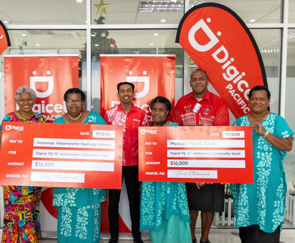 Digicel Fiji presents CSR grants to empower local communities