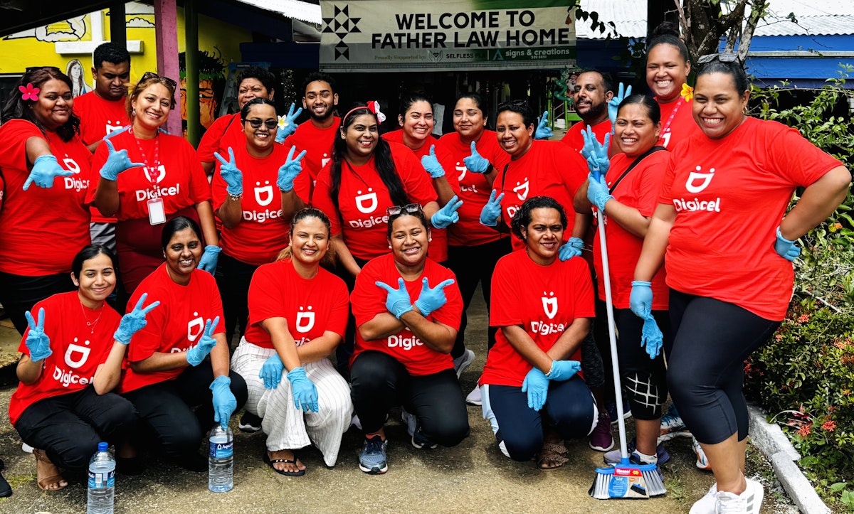 Digicel Fiji takes festive cheer and care to residents of Father Law ...