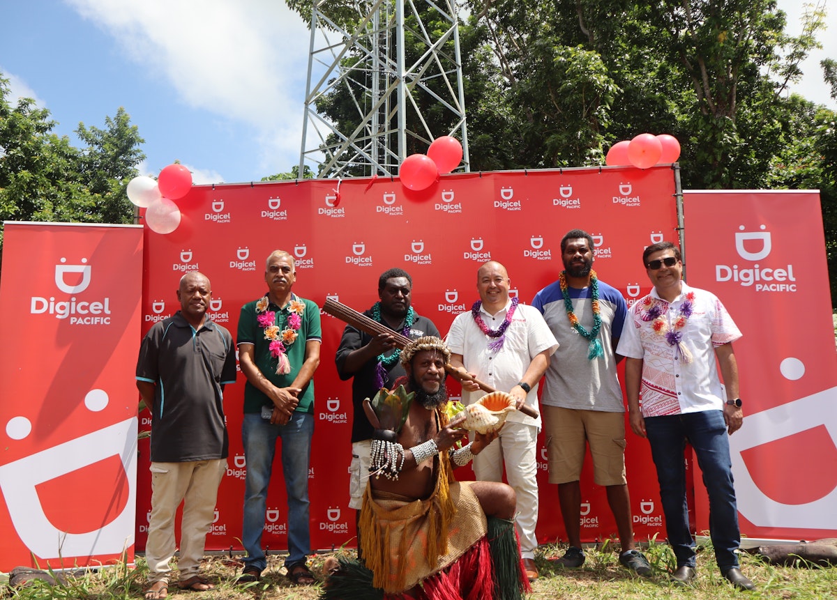 Digicel Vanuatu launches new mobile tower in Teouma