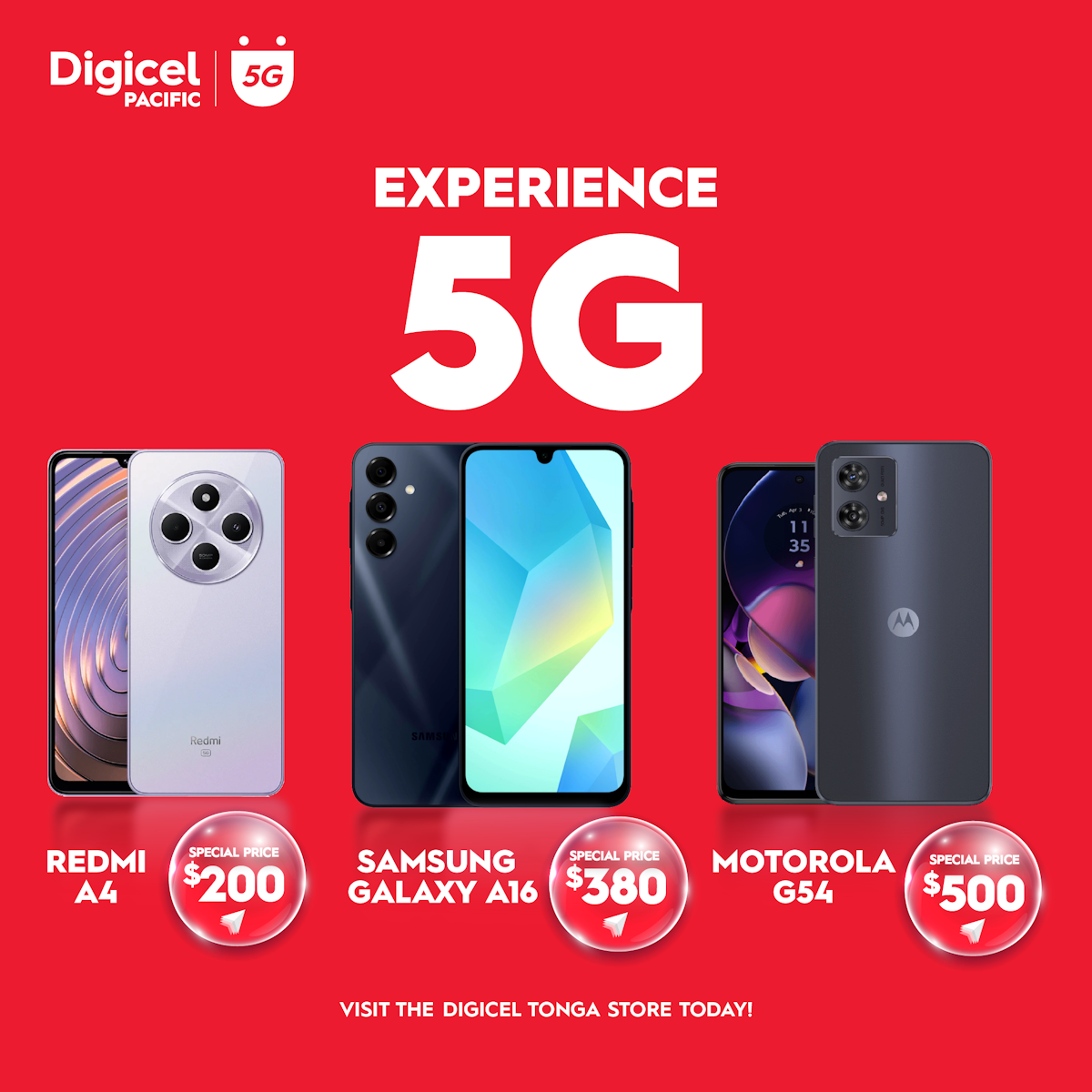 Digicel Tonga completes the first phase of its 5G rollout covering ...