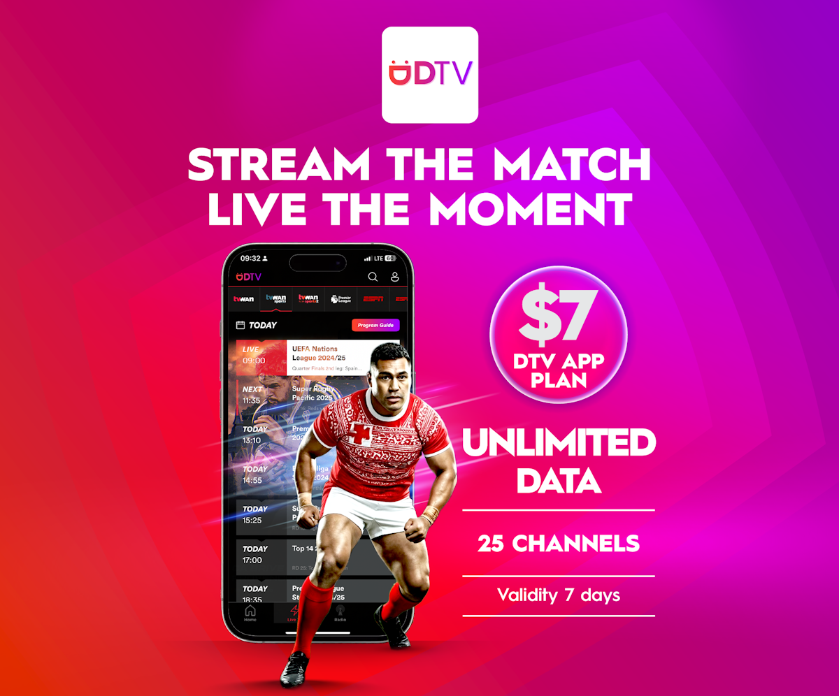 DTV App Bundle | Digicel Tonga