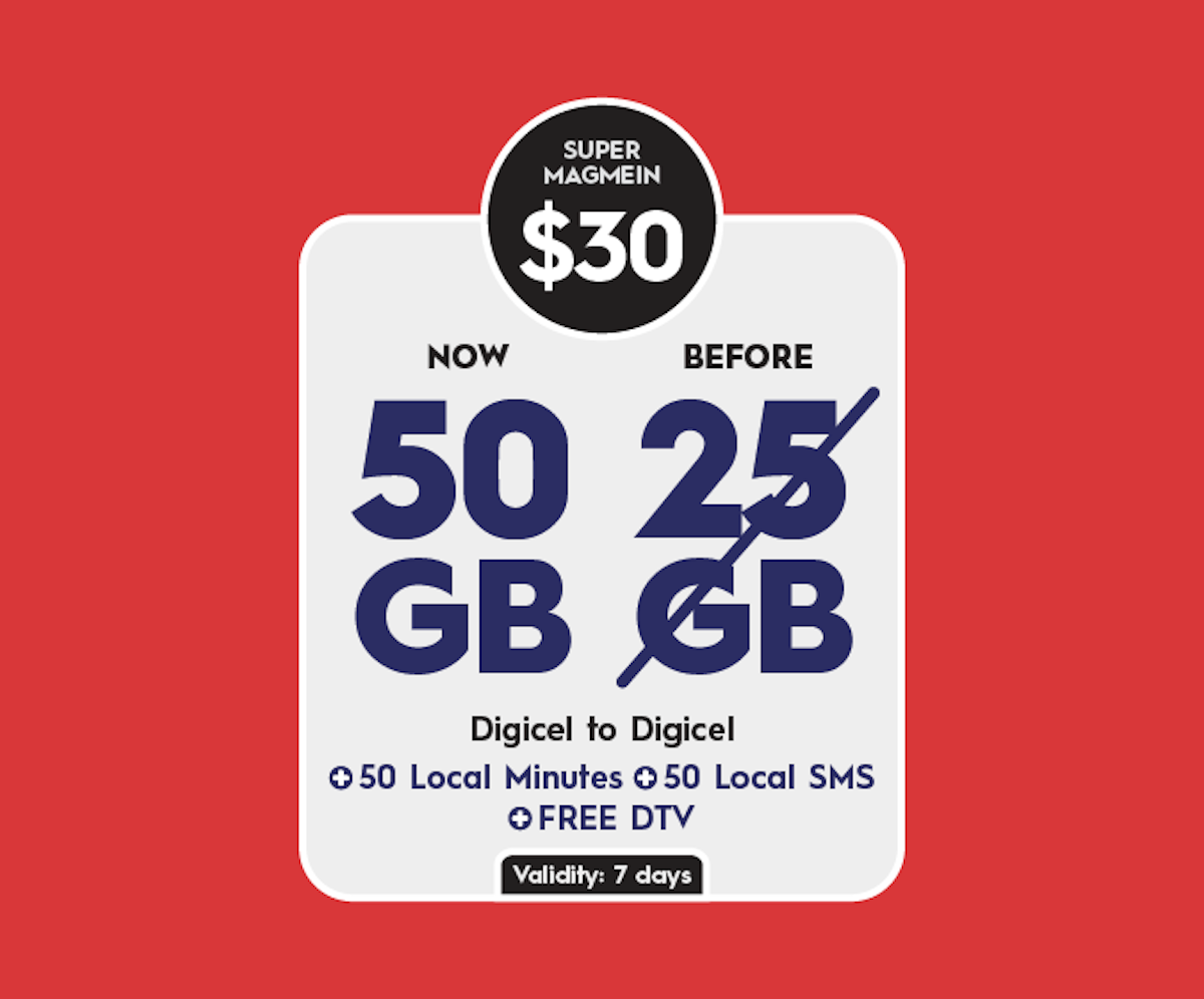 Super Magmein $30 | Digicel Nauru