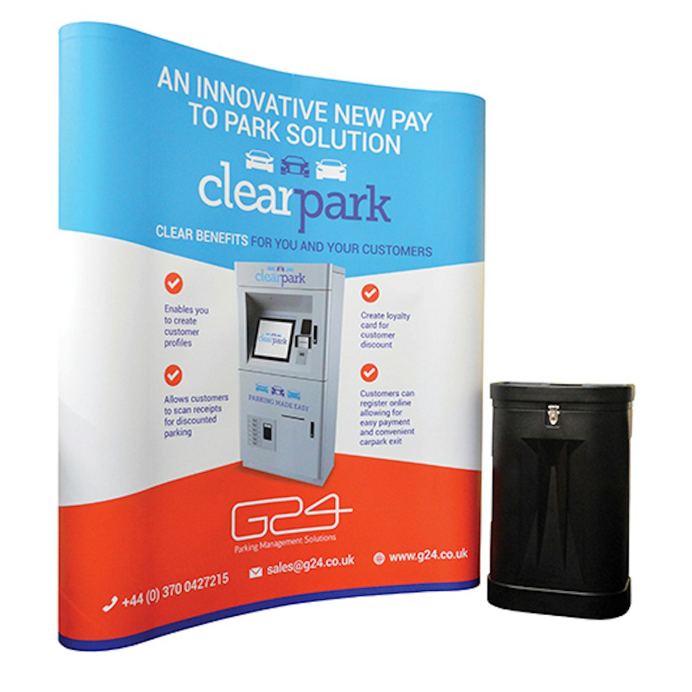 Classic Pop Up Displays | Curved or Straight Pop Ups