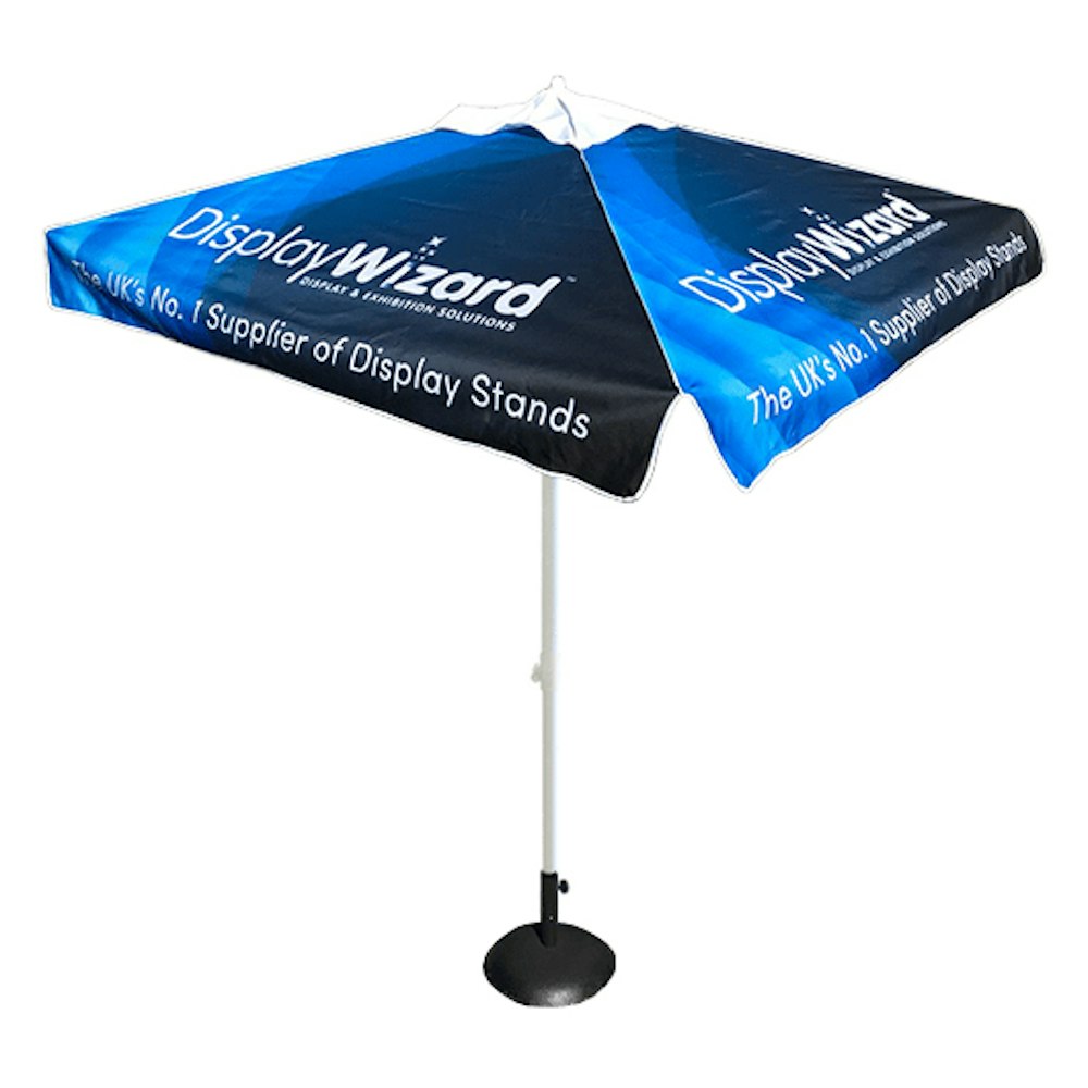 Branded Parasols | Custom Printed Parasols | Display Wizard