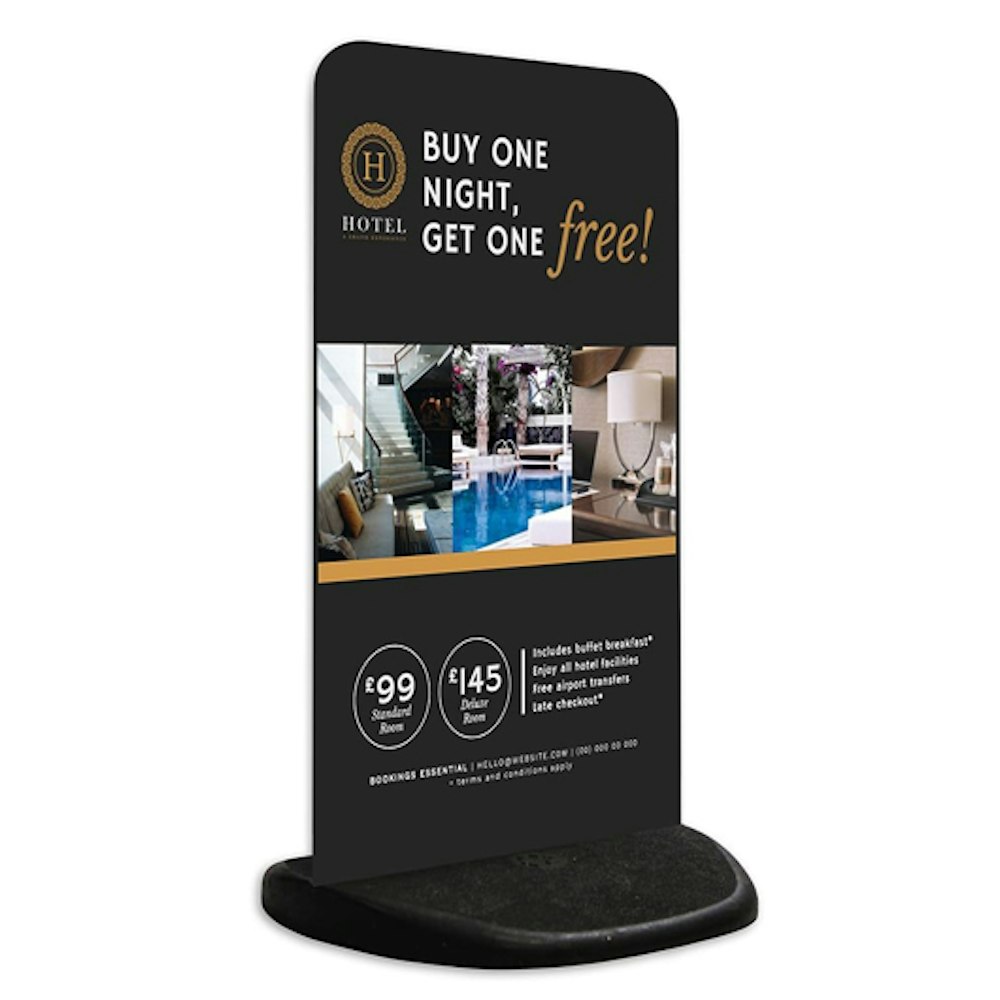 Flexi Pavement Signs | Flexible Signs | Display Wizard