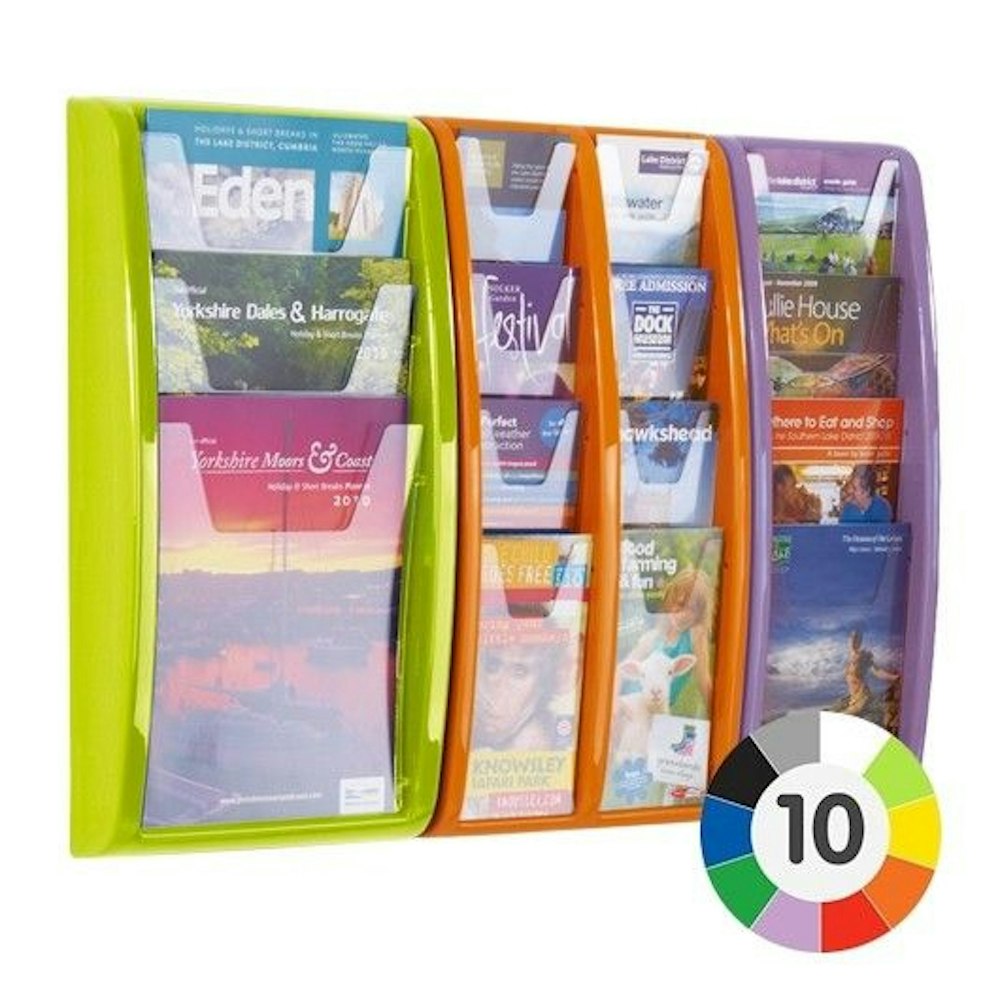 Wall-Mounted Literature & Leaflet Holders | Display Wizard