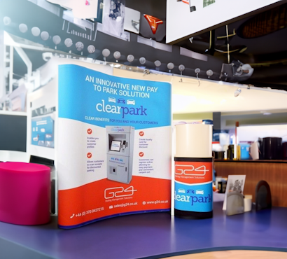 Curved Pop Up Displays & Exhibition Stand | Display Wizard