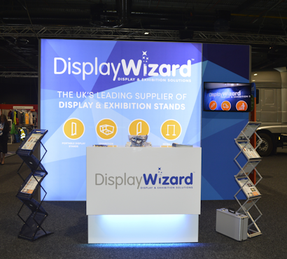 Curved Pop Up Displays & Exhibition Stand | Display Wizard