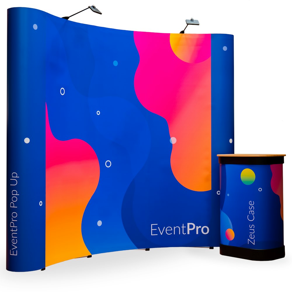 Curved Pop Up Displays | Curved Pop Up Exhibition Stands