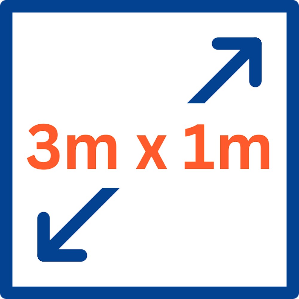 3m x 1m Exhibition Stands | 3m x 1m Display Stands