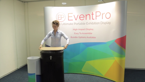 How to Assemble a Pop Up Display Stand | Display Wizard