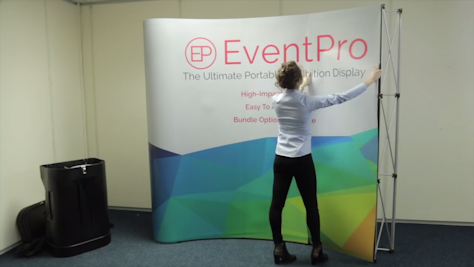 How to Assemble a Pop Up Display Stand | Display Wizard