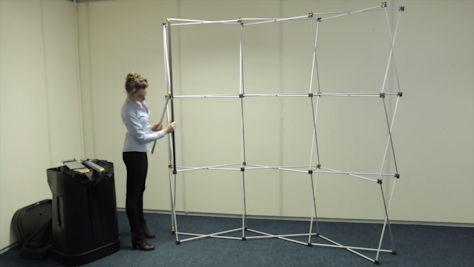 How to Assemble a Pop Up Display Stand | Display Wizard
