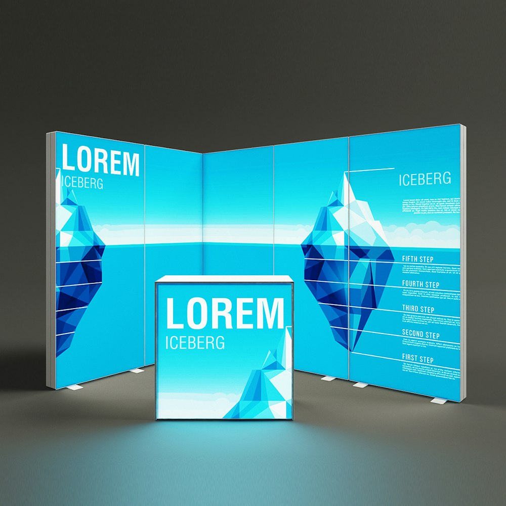 PIXLIP GO Exhibition System | LED Light Box | Display Wizard