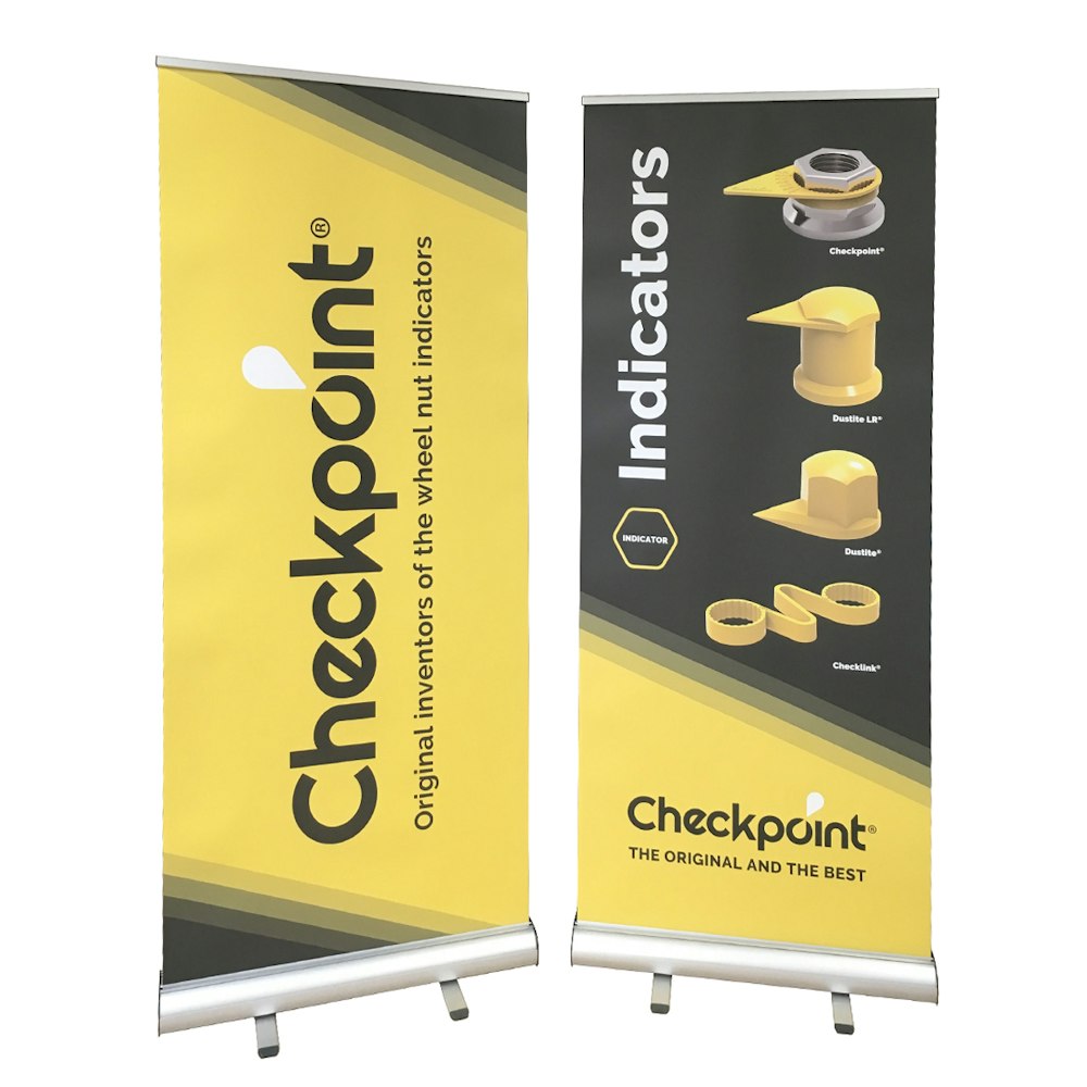 Double-Sided Roller Banners | Double Sided Pull Up Banners