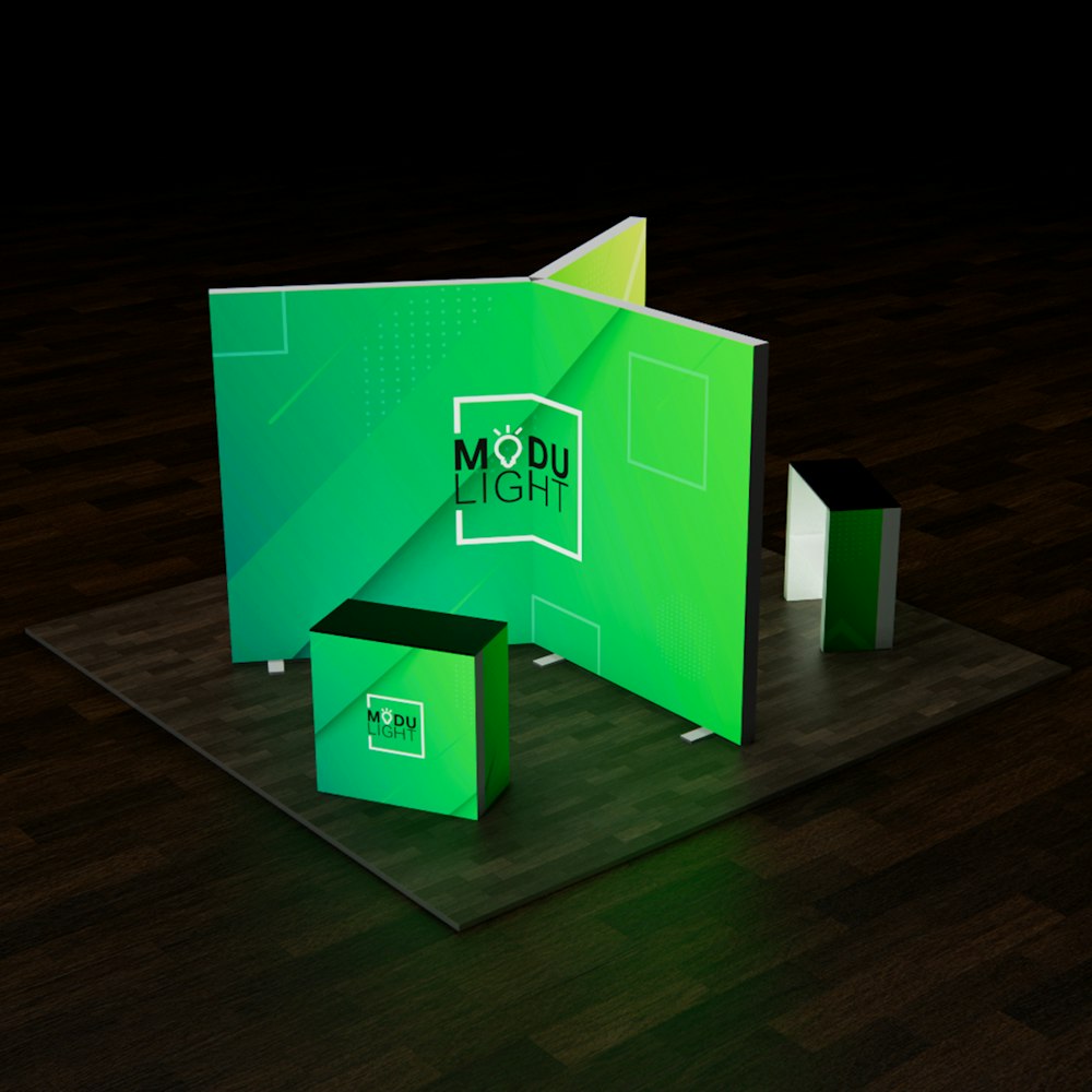 Island-Shaped Exhibition Stands | Island Display Stands