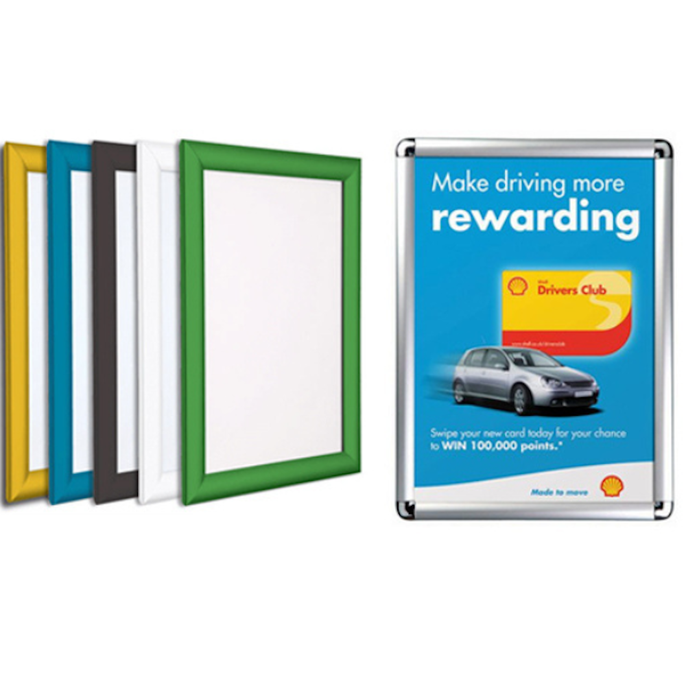 Clip Frames | Poster Snap Frames | Coloured Photo Frames