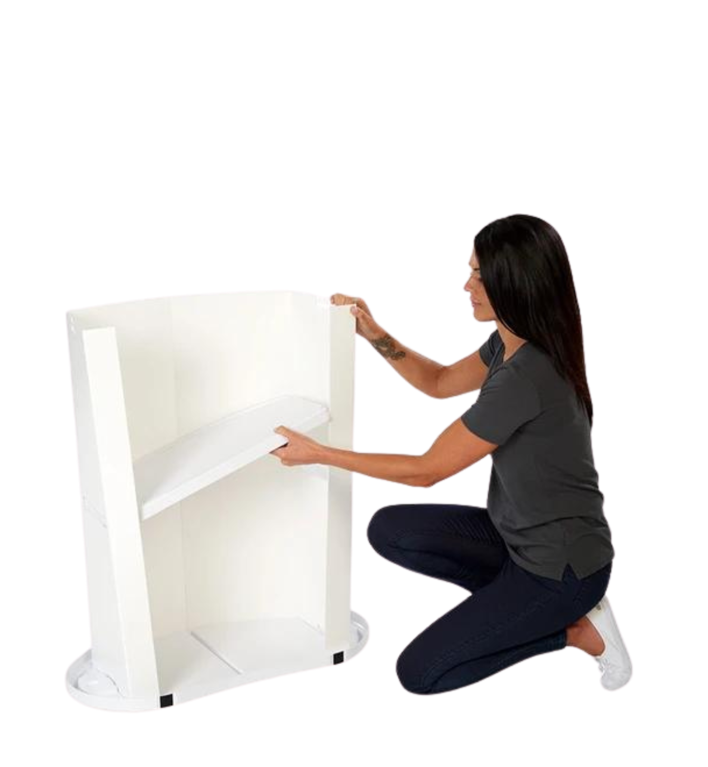 Finesse Mini Exhibition Counter | Small Trade Show Counters