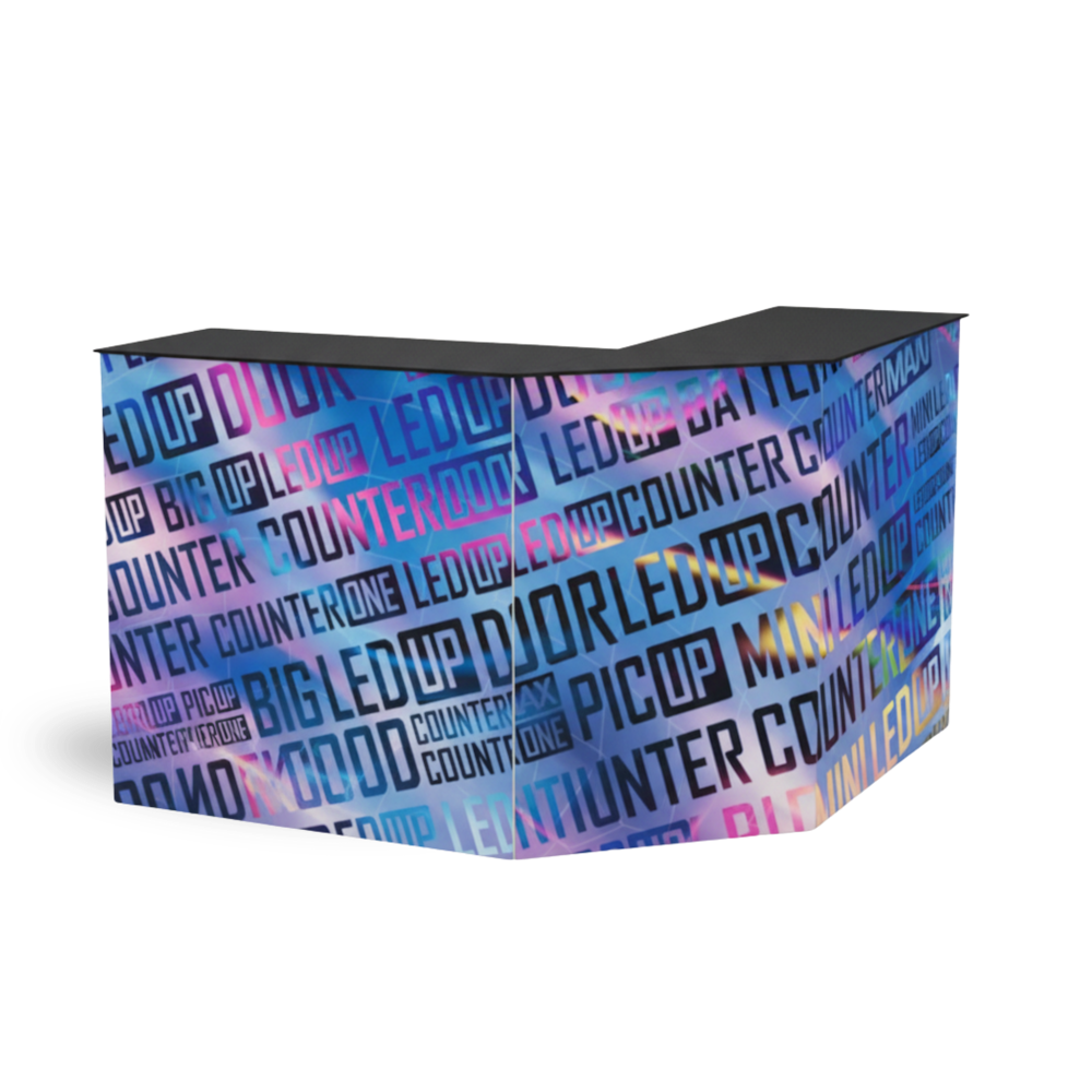 Corner Backlit Counters | Corner LED Counters
