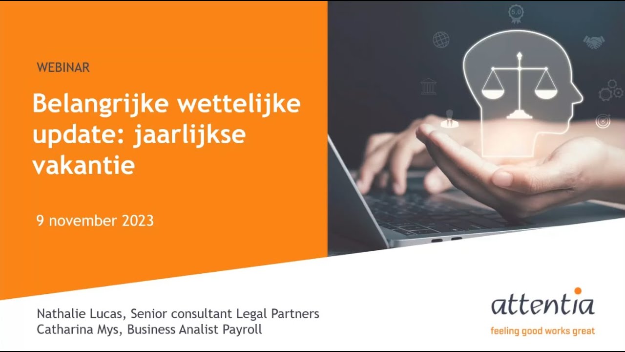 Herbekijk webinar wettelijke update jaarlijkse vakantie