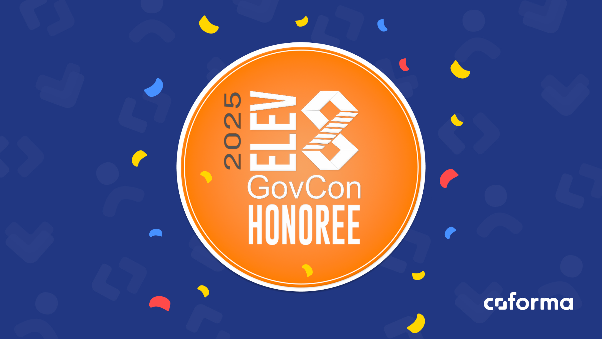 Coforma Recognized as a 2025 Elev8 GovCon Honoree - Blog - Coforma