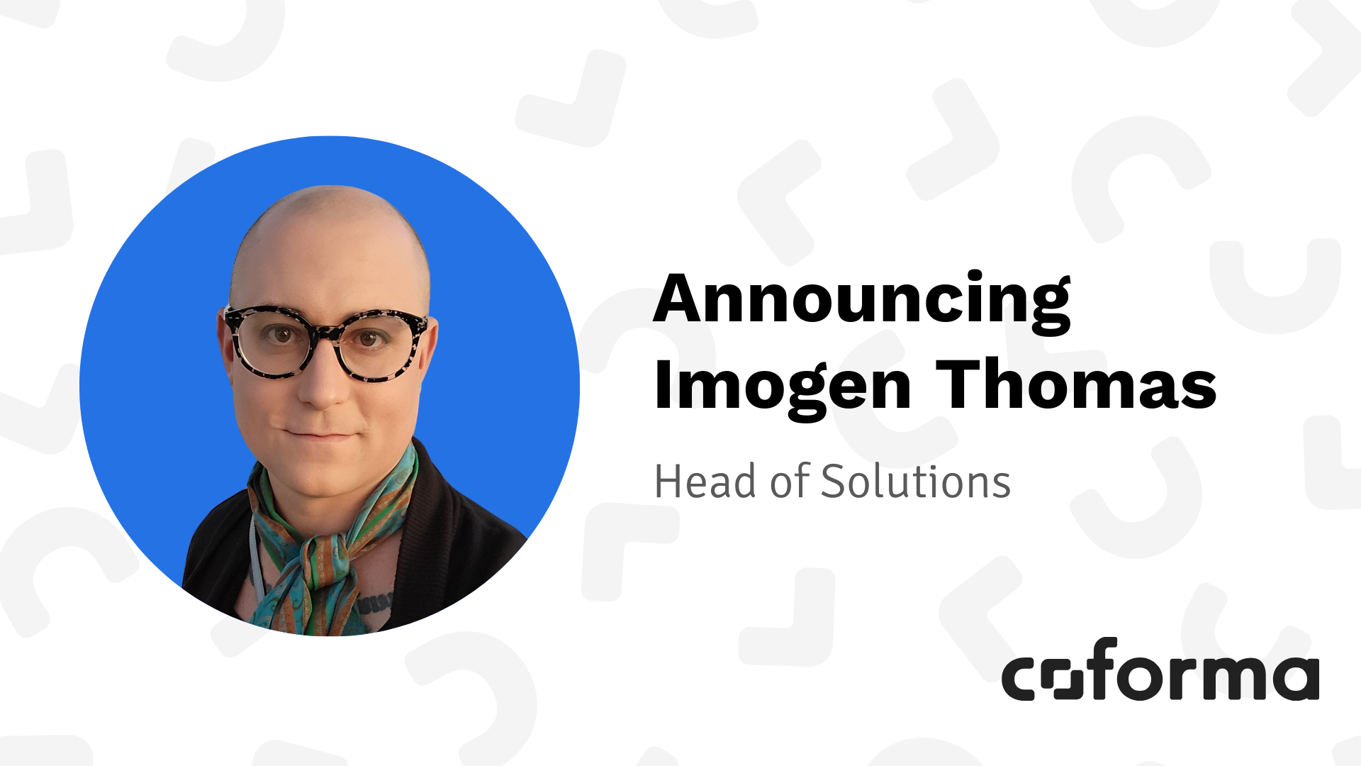 Imogen Thomas Joins Coforma as Head of Solutions - Blog - Coforma