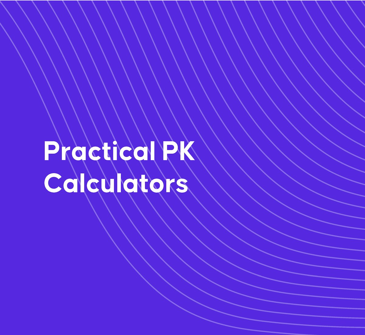 Practical PK Calculators practical-pk-calculators