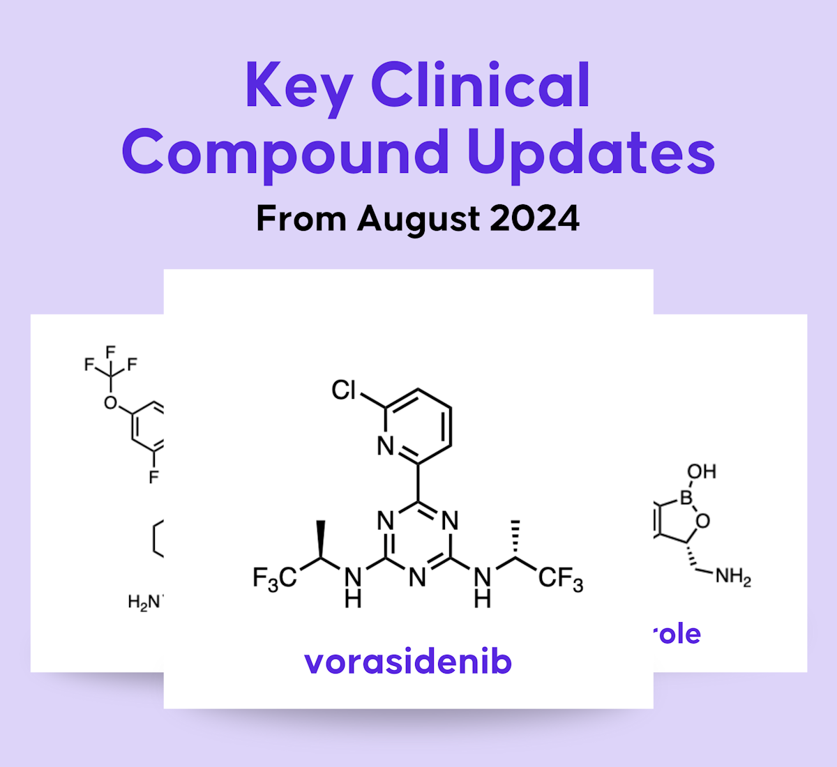 Key Clinical Compound Updates from August 2024