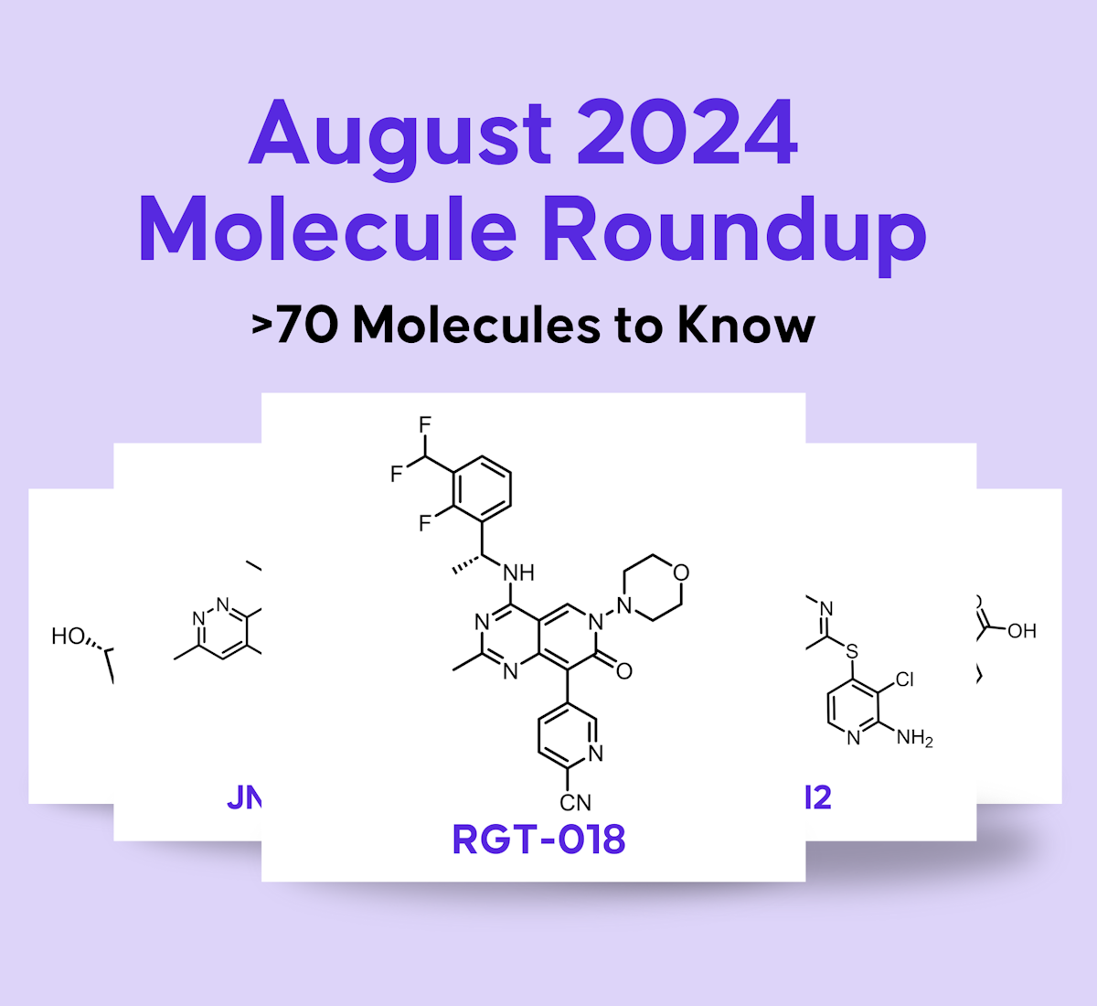 August 2024 Molecule Roundup | >70 Molecules to Know