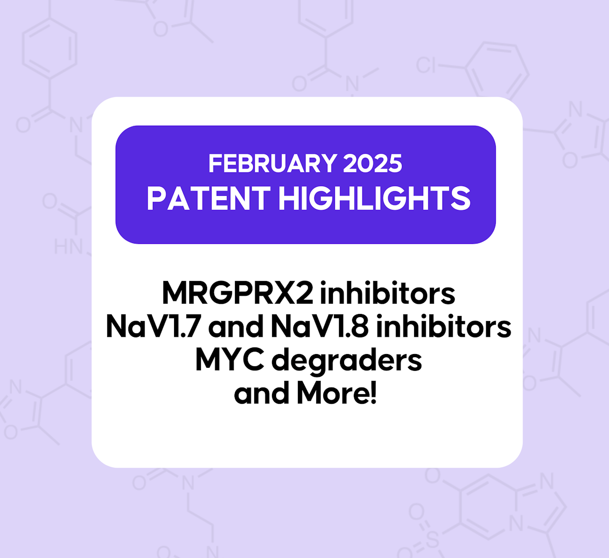 February 2025 Patent Highlights