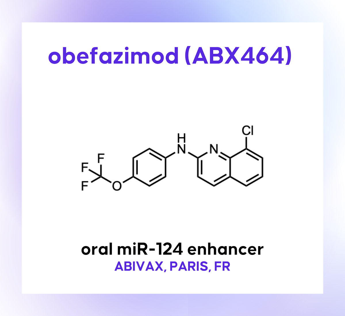 obefazimod (ABX464)