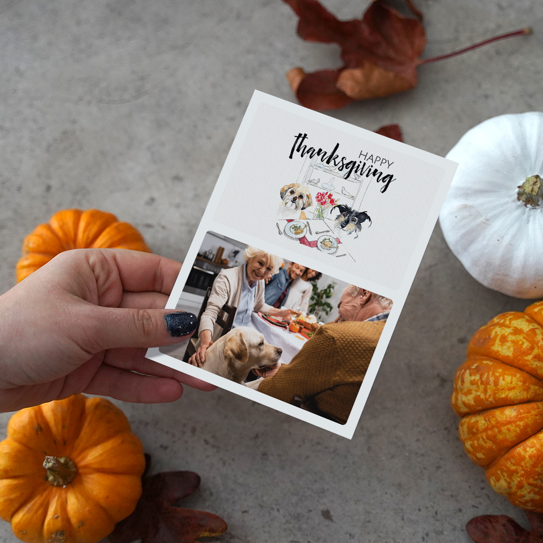 Creating the best Thanksgiving photo card | TouchNote