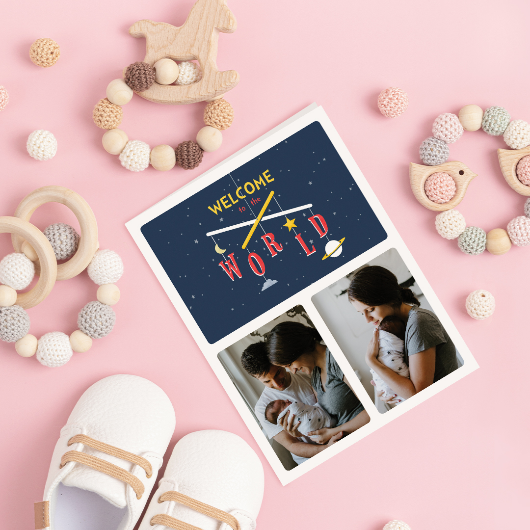 How to make a one-of-a-kind new baby card | TouchNote UK
